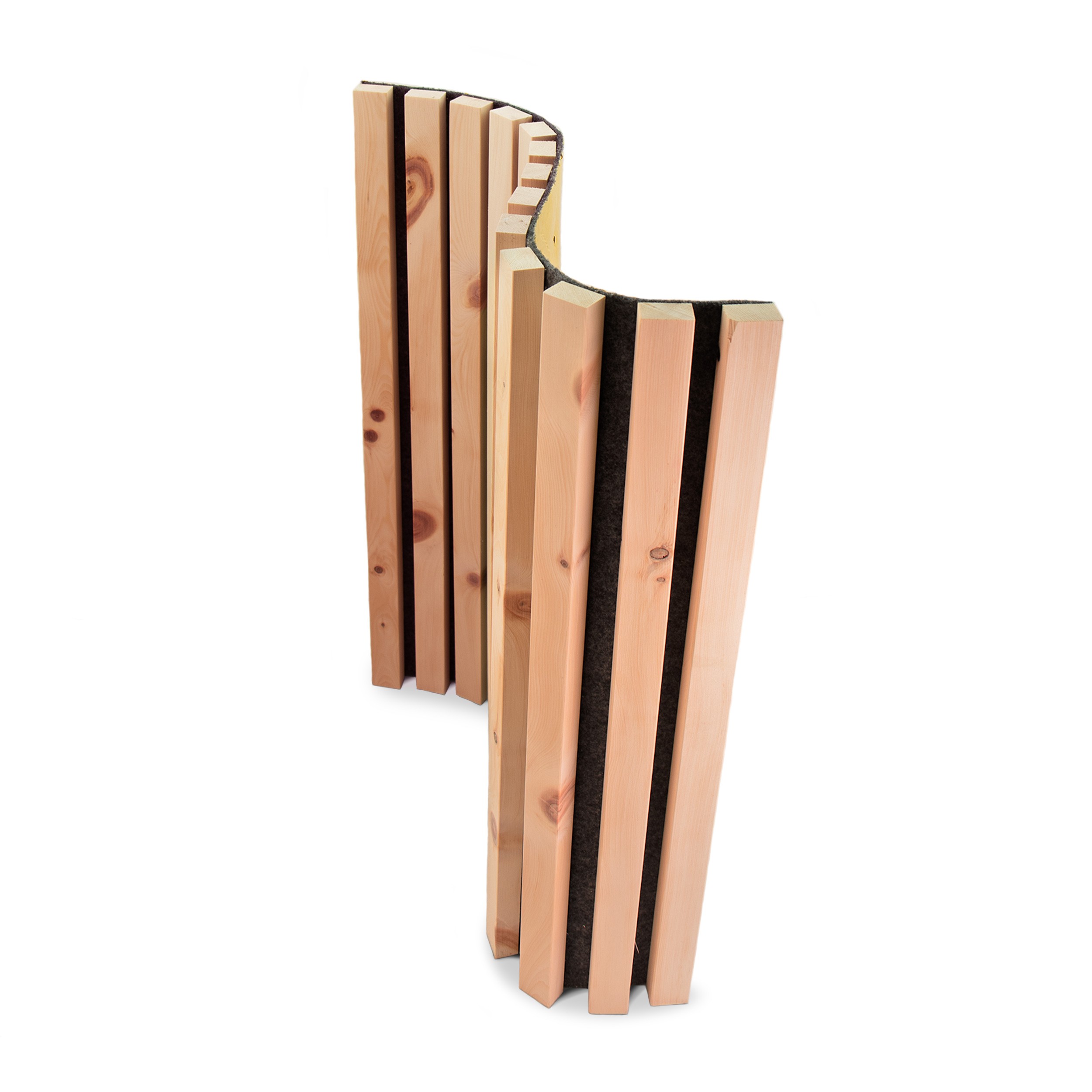 Zirbelino® Akustik-Wand-Paneele Modul-System | Zirbelino